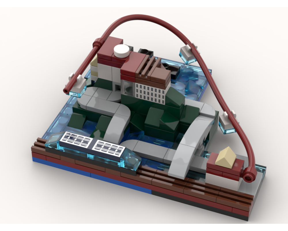 LEGO MOC Grand hotel by svetonio | Rebrickable - Build with LEGO