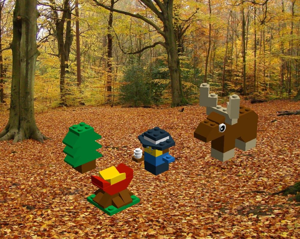 LEGO MOC 10682 - 4 - Forest by Sÿl | Rebrickable - Build with LEGO