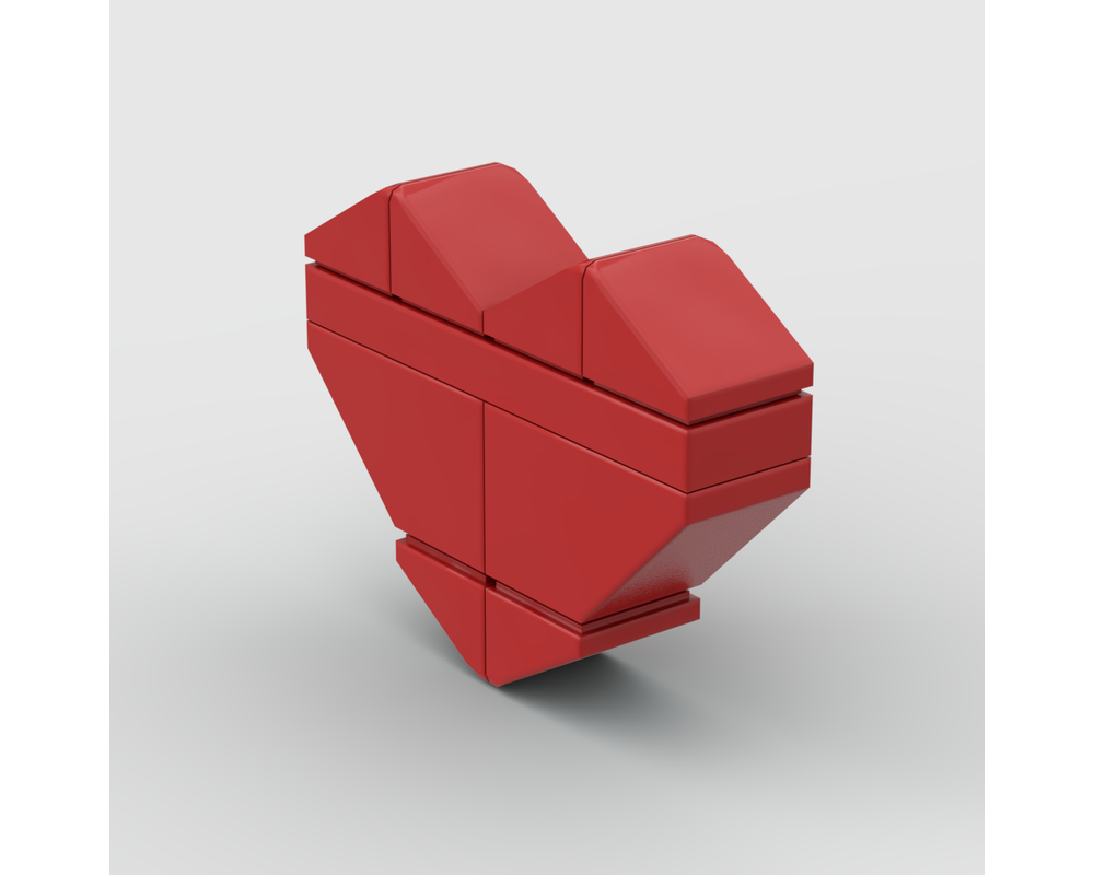 LEGO MOC Heart by HCKmn | Rebrickable - Build with LEGO