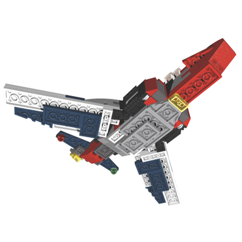 LEGO MOC 31020 Red Jet by Berth | Rebrickable - Build with LEGO