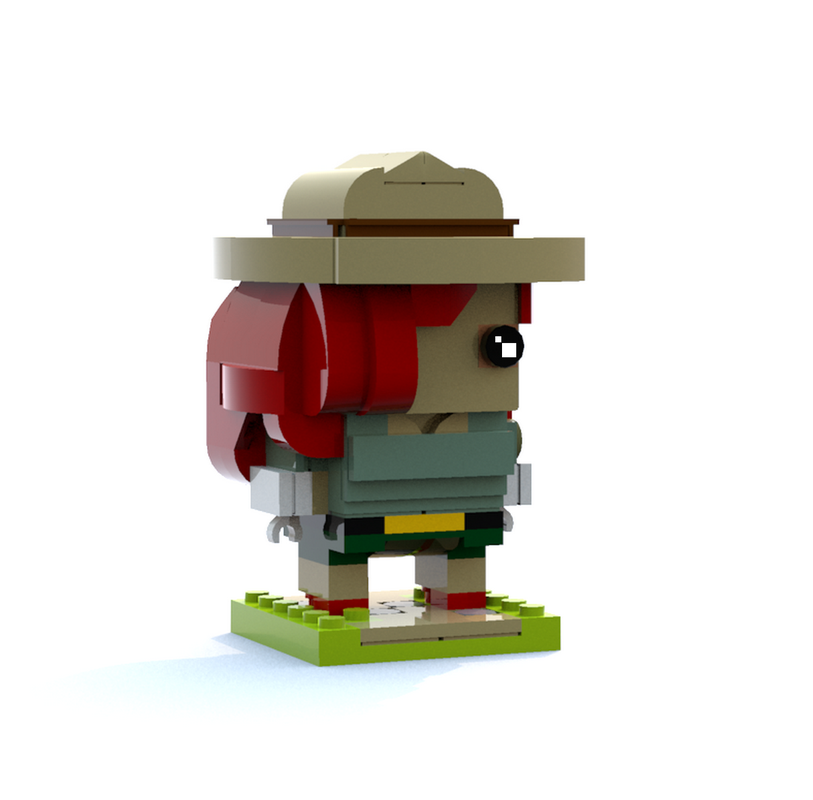 LEGO MOC Forest Ranger Girl by Igor X | Rebrickable - Build with LEGO