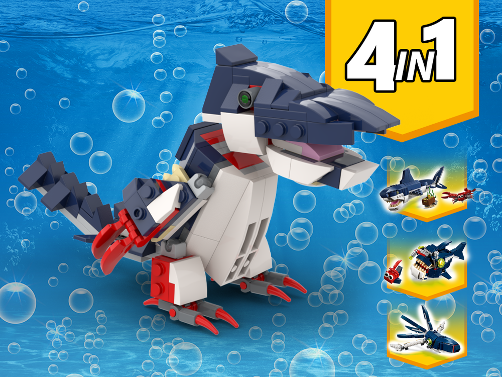 LEGO MOC 31088 Bird Alternative Build by gabizon | Rebrickable - Build ...