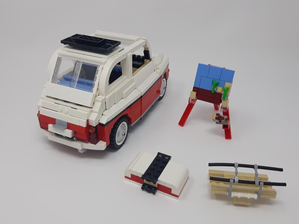 LEGO MOC 10220 (Better?) Fiat 500 by SIM CAMAT | Rebrickable - Build ...