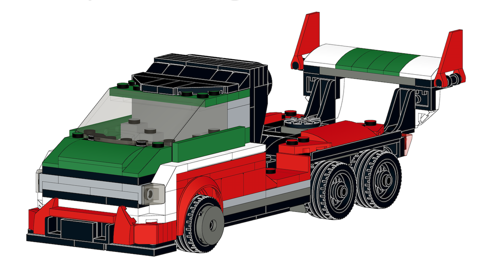 LEGO MOC Octan Mega Truck by Keep On Bricking | Rebrickable - Build ...