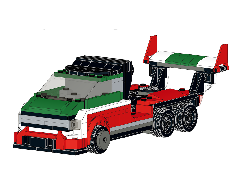 LEGO MOC Octan Mega Truck by Keep On Bricking | Rebrickable - Build ...