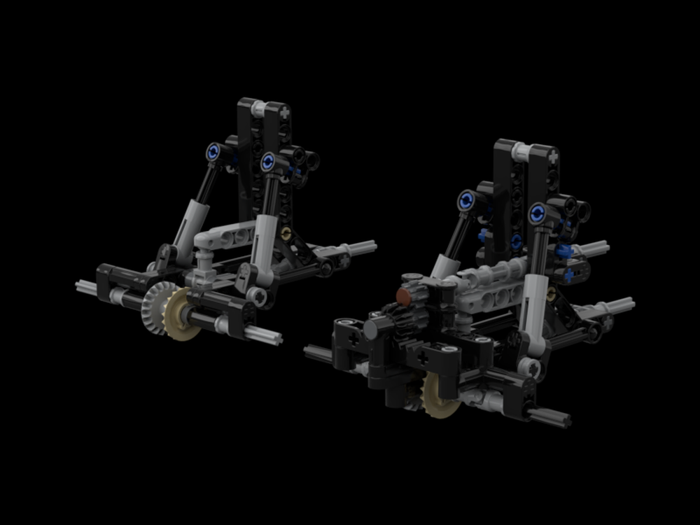 LEGO MOC Mini Floating Axles by wystrach_sam | Rebrickable - Build with ...