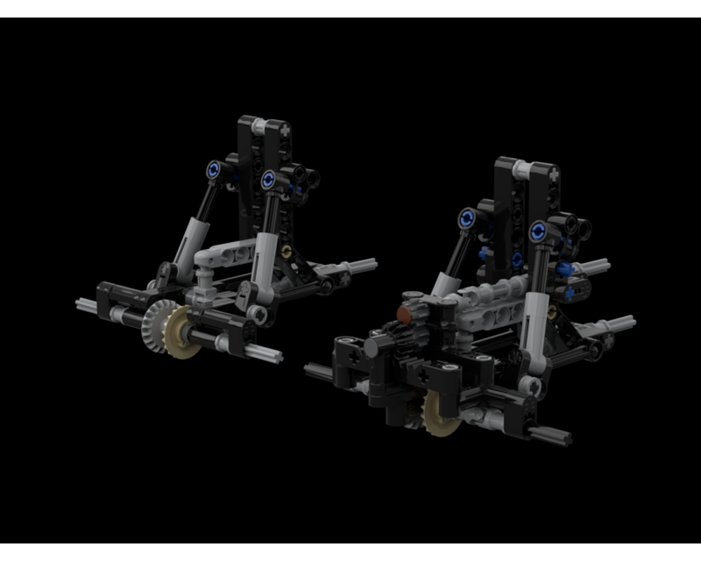 LEGO MOC Mini Floating Axles by wystrach_sam | Rebrickable - Build with ...