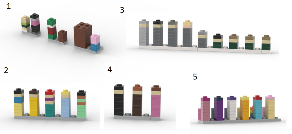 LEGO MOC Micro blocky caracters by Lenarex | Rebrickable - Build with LEGO