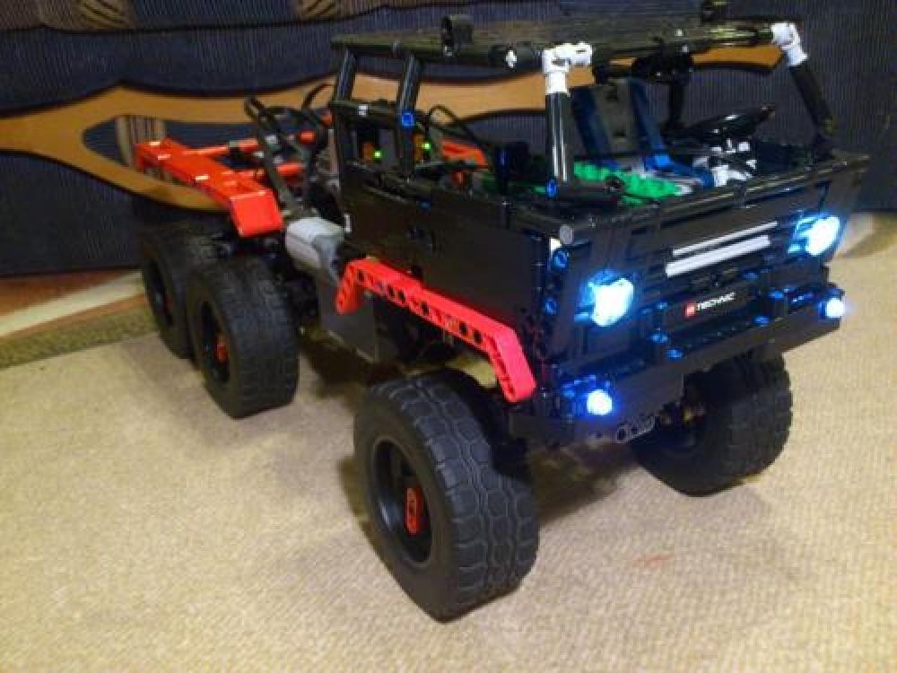 LEGO MOC 6x6 trial truck by t-2.2 | Rebrickable - Build with LEGO
