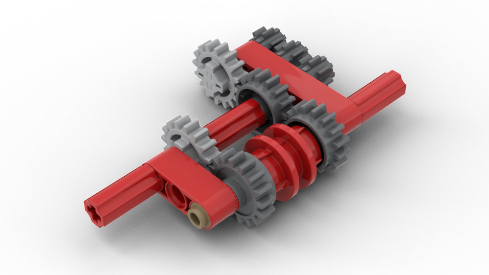 LEGO MOC Simplebutclever 9: 2 Directons Gear by 2in1 | Rebrickable ...