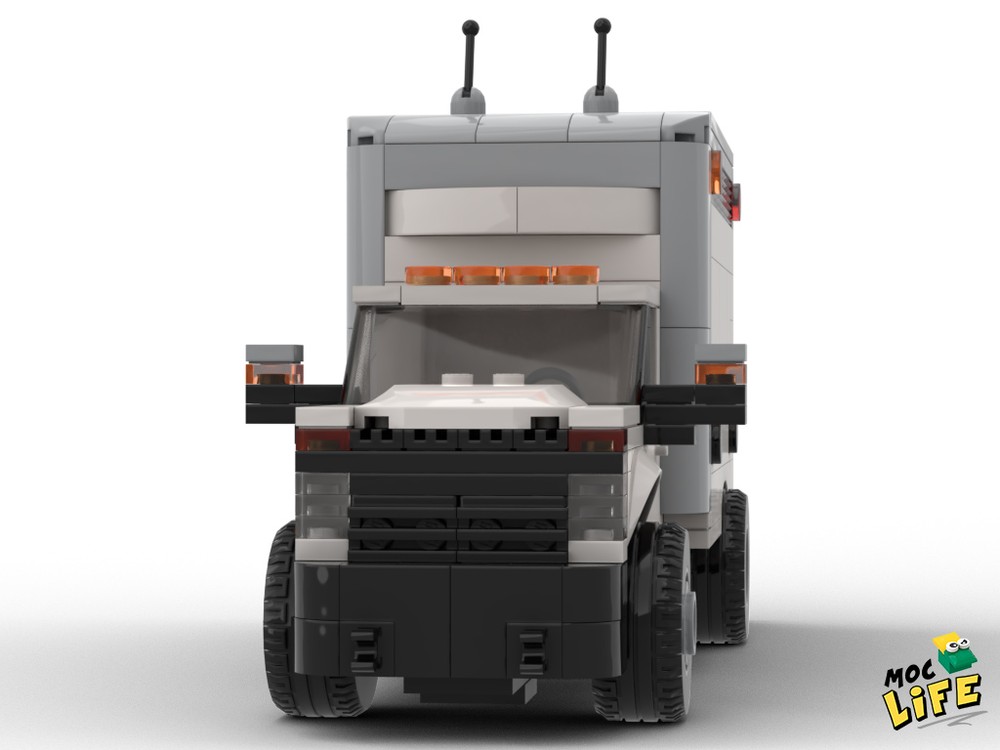 LEGO MOC Chevrolet Silverado 3500 dually delivery by MocLife ...