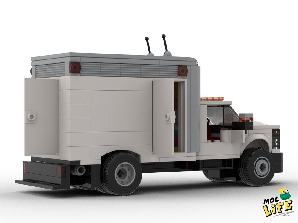 LEGO MOC Chevrolet Silverado 3500 dually delivery by MocLife ...