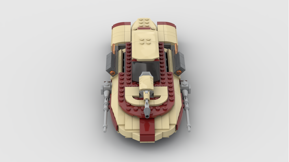 LEGO MOC-46162 Rebel Combat Landspeeder by MindBrick | Rebrickable ...