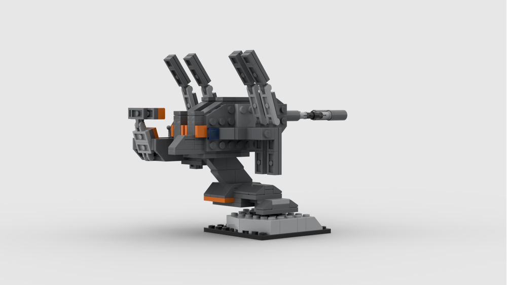 LEGO MOC Particle Beam Cannon by MindBrick | Rebrickable - Build with LEGO