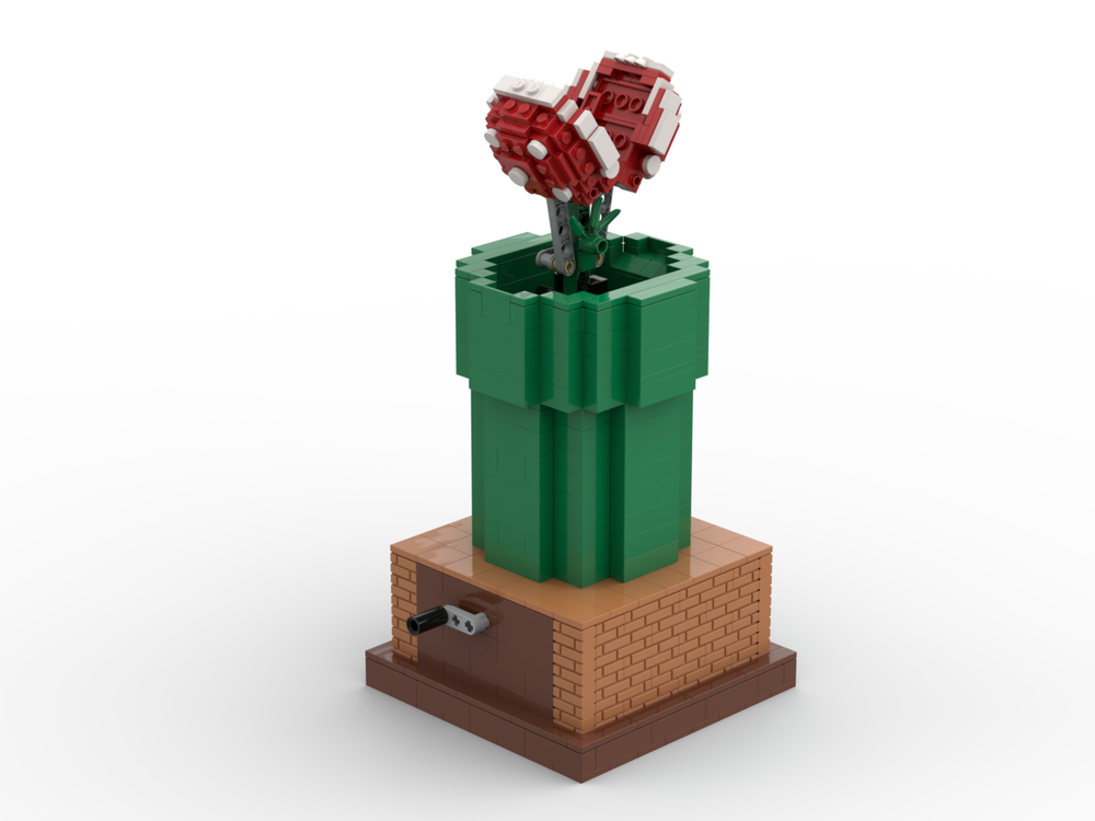 LEGO MOC Mario Piranha Plant by franklin-bricks | Rebrickable - Build ...
