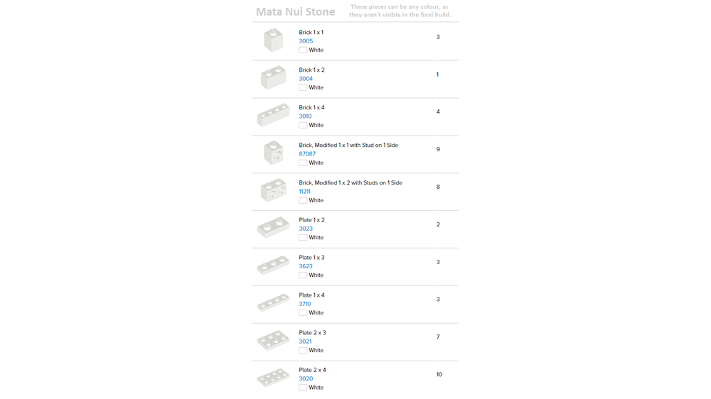 LEGO MOC Mata Nui Stone by Carving-Titan | Rebrickable - Build with LEGO