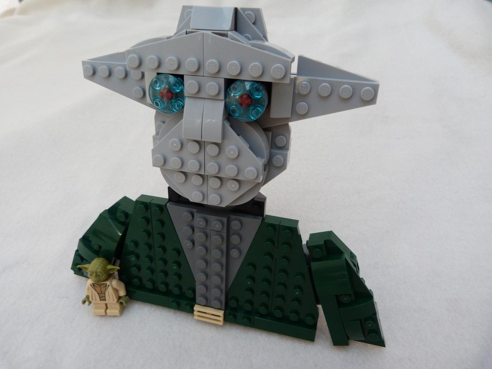 LEGO MOC 75168 Yoda Self Portrait by thekitchenscientist | Rebrickable ...