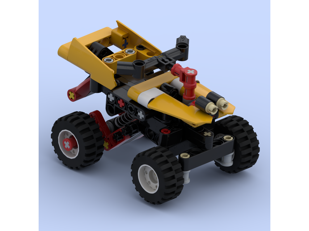 LEGO MOC 42101 Funky ATV by kostq | Rebrickable - Build with LEGO