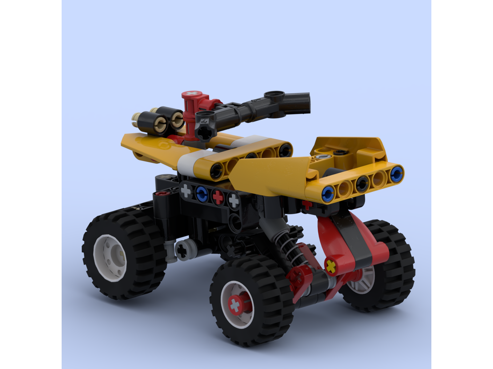 LEGO MOC 42101 Funky ATV by kostq | Rebrickable - Build with LEGO