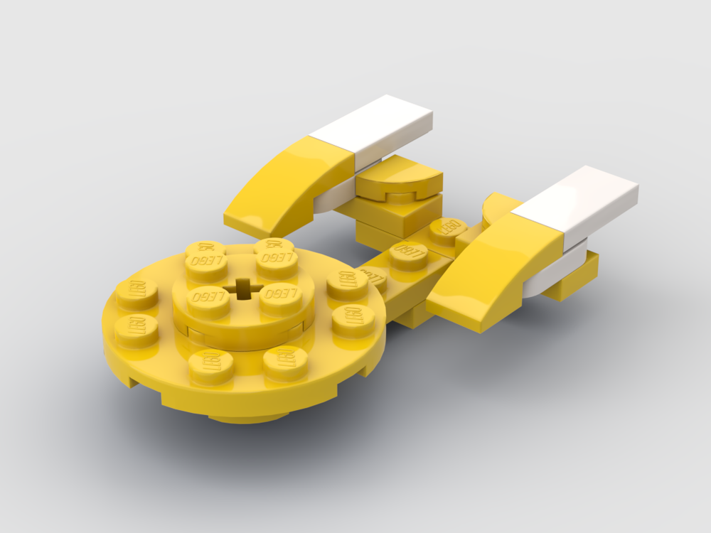 LEGO MOC 30550 - USS Enterprise by KlintIsztvud | Rebrickable - Build ...