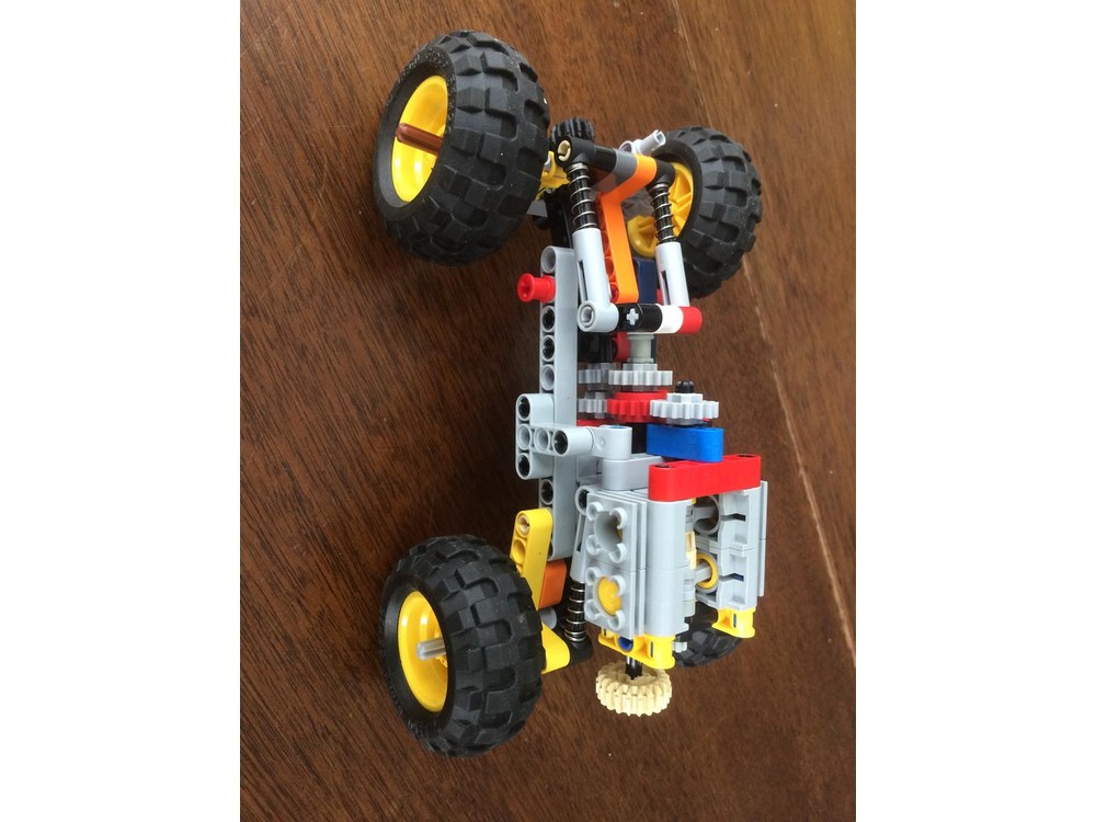Lego Moc Small Buggy Chassis By Gnocchithecat Rebrickable Build