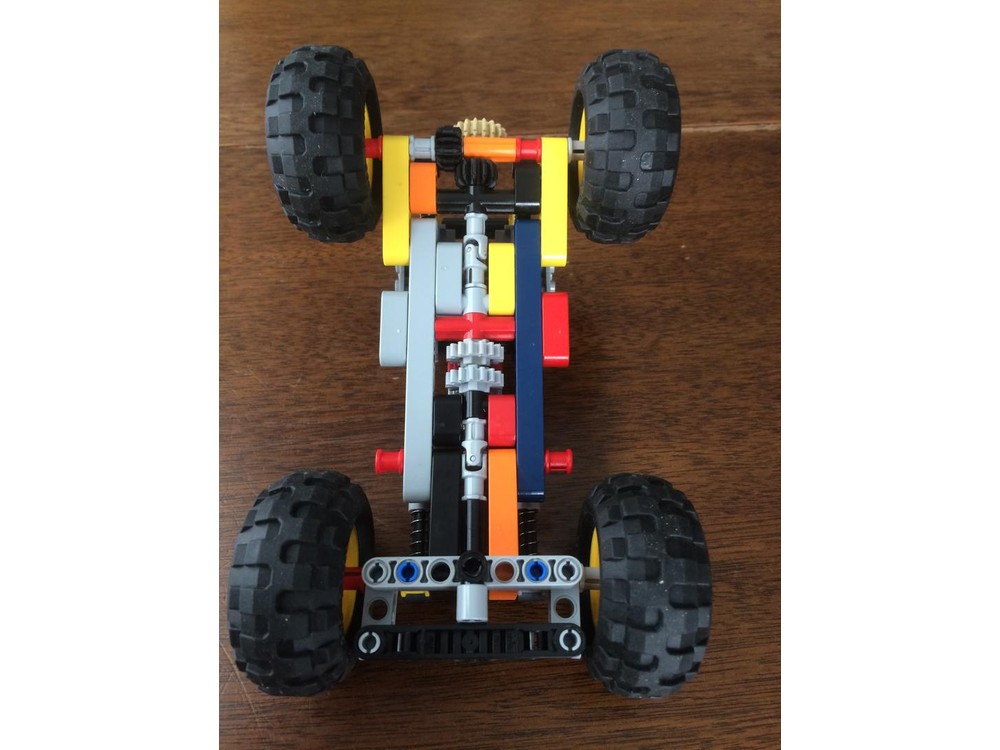 Lego Moc Small Buggy Chassis By Gnocchithecat Rebrickable Build
