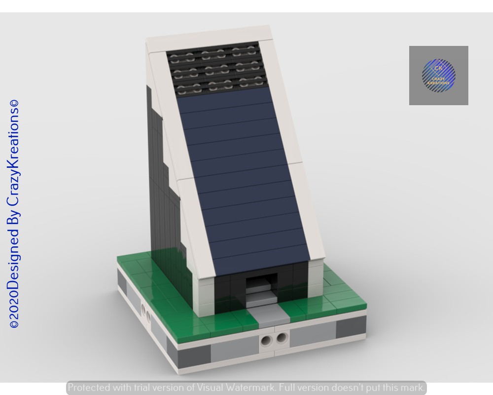 LEGO MOC Architectural Modular Building by CrazyKreations | Rebrickable ...