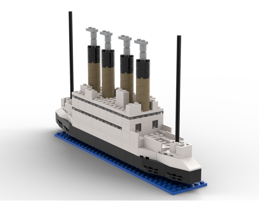 LEGO MOC RMS Titanic by Mccueno Models | Rebrickable - Build with LEGO