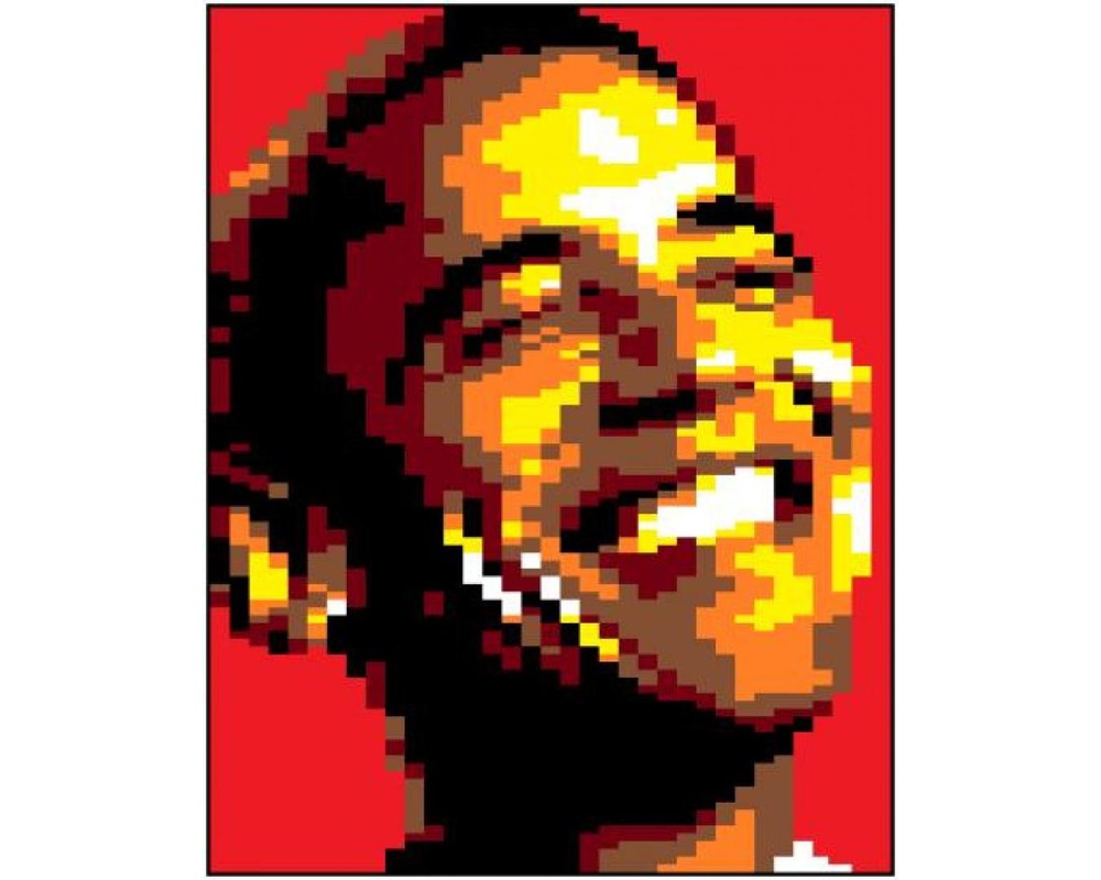 LEGO MOC BARACK OBAMA by brickart | Rebrickable - Build with LEGO