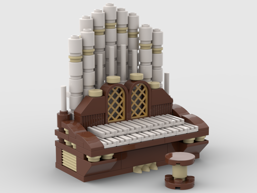 LEGO MOC Pipe Organ by basakatu | Rebrickable - Build with LEGO