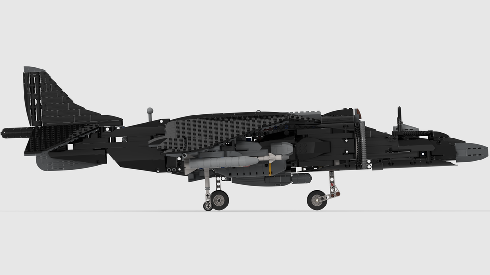 LEGO MOC BAe MDD Harrier Jump Jet by Joebot360 | Rebrickable - Build ...