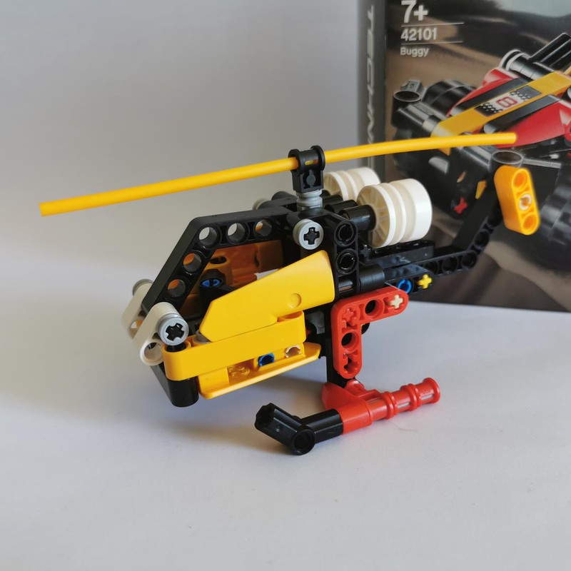 LEGO MOC 42101 Funky Helicopter by kostq | Rebrickable - Build with LEGO