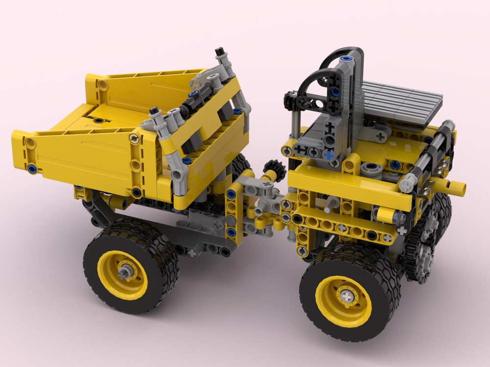 LEGO MOC Site Mini-Dumper Truck by Matt Cox 1971 | Rebrickable - Build ...