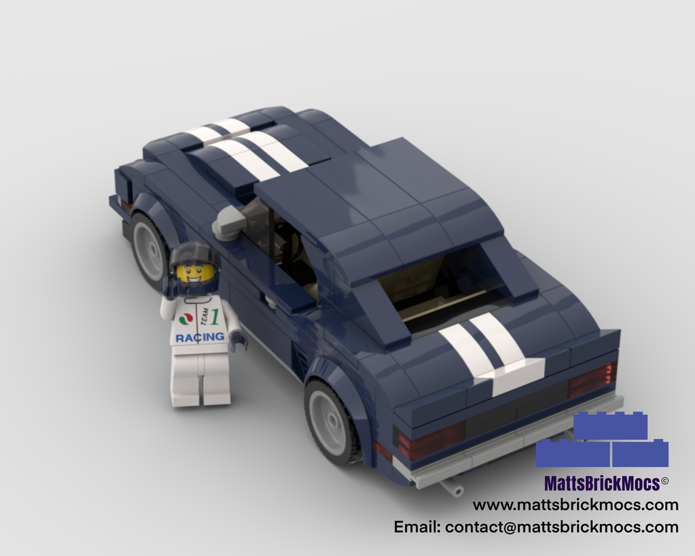 LEGO MOC 69 Camaro SS 8 stud by Mattsbrickmocs | Rebrickable - Build ...
