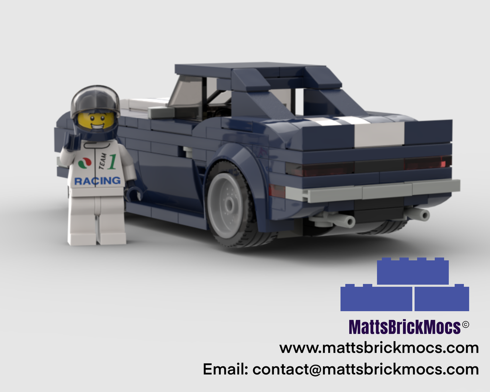 LEGO MOC 69 Camaro SS 6 stud by Mattsbrickmocs | Rebrickable - Build ...