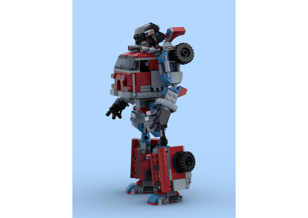 LEGO MOC Transformers X Hidden Side Mech by Allouryuen | Rebrickable ...
