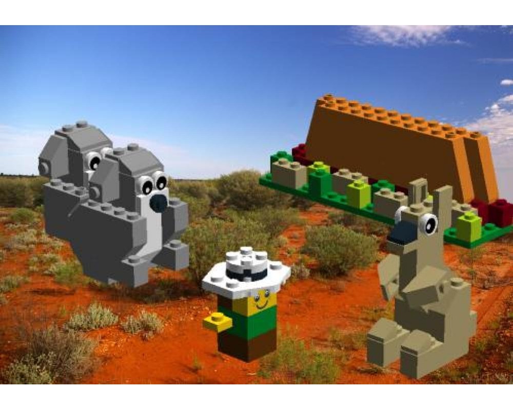 LEGO MOC 10682 - 7 - Australia by Sÿl | Rebrickable - Build with LEGO