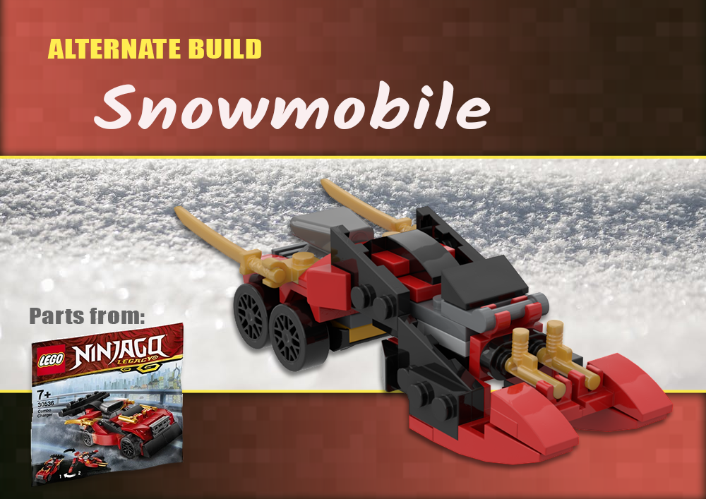 LEGO MOC Snowmobile by Discordia | Rebrickable - Build with LEGO