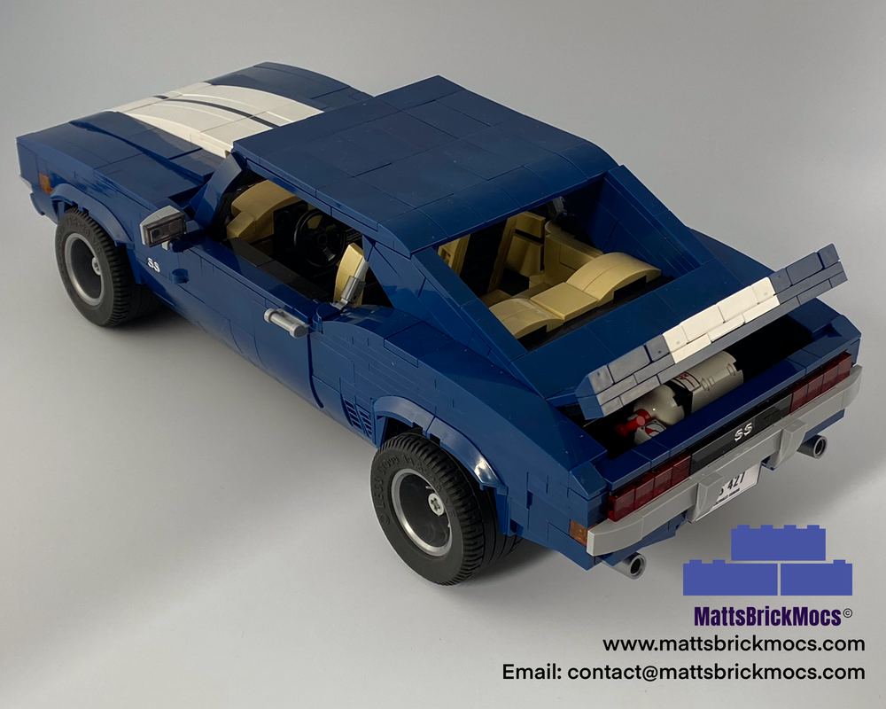 LEGO MOC 69 Camaro SS by Mattsbrickmocs | Rebrickable - Build with LEGO
