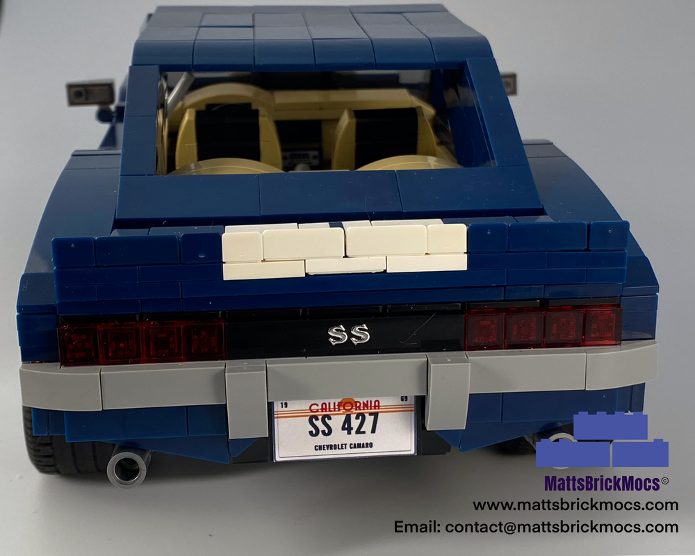 LEGO MOC 69 Camaro SS by Mattsbrickmocs | Rebrickable - Build with LEGO