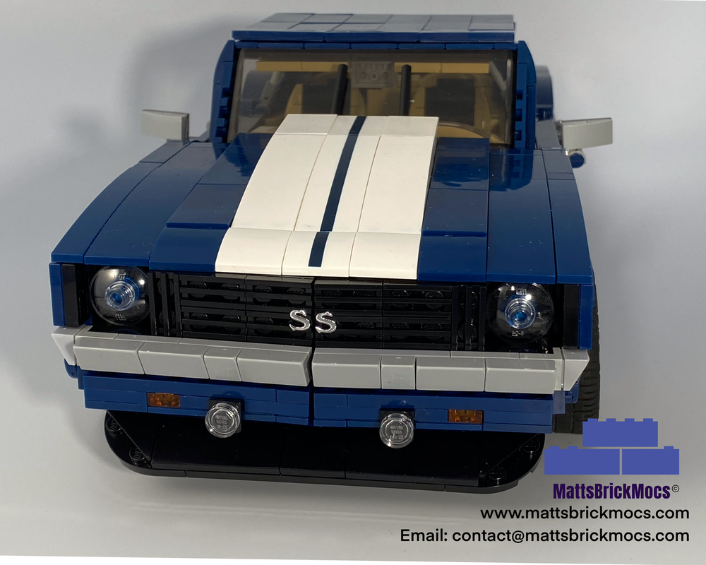 LEGO MOC 69 Camaro SS by Mattsbrickmocs | Rebrickable - Build with LEGO