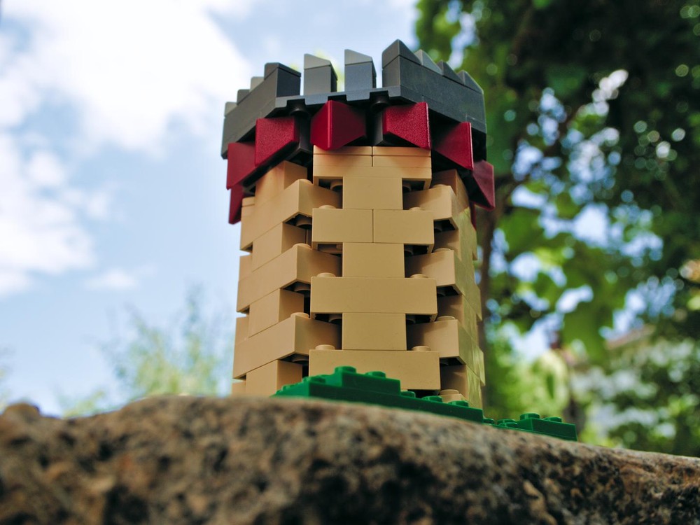 LEGO MOC-46517 Simple & Blocky Tower by LukisBeautyPalace | Rebrickable ...