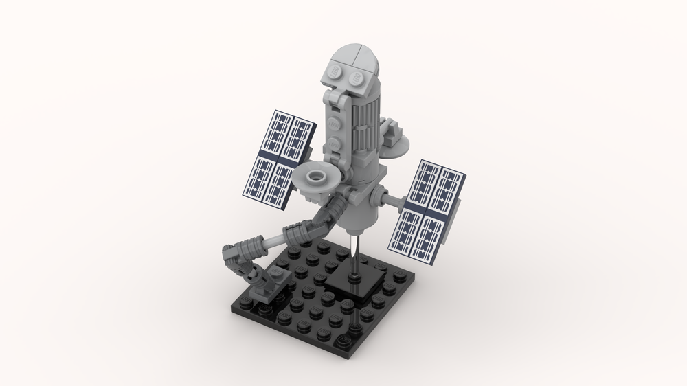 LEGO MOC Hubble Space Telescope and Canadarm by hrodas | Rebrickable ...
