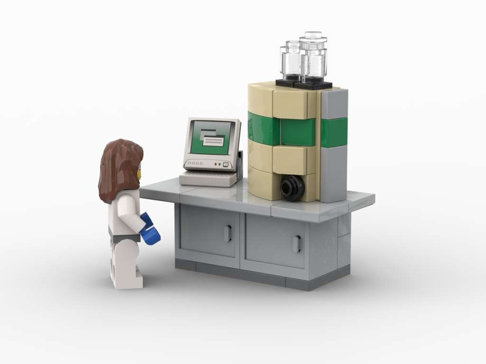 LEGO MOC Lab furniture - Ion chromatograph by Tavernellos | Rebrickable ...