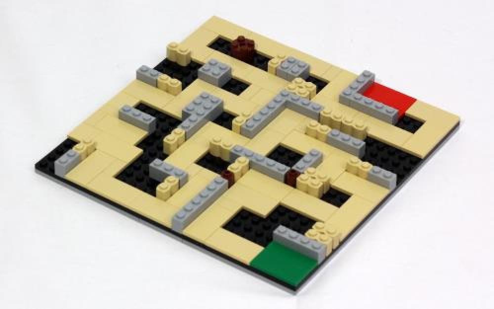 LEGO MOC Trainer Maze by JKBrickworks | Rebrickable - Build with LEGO