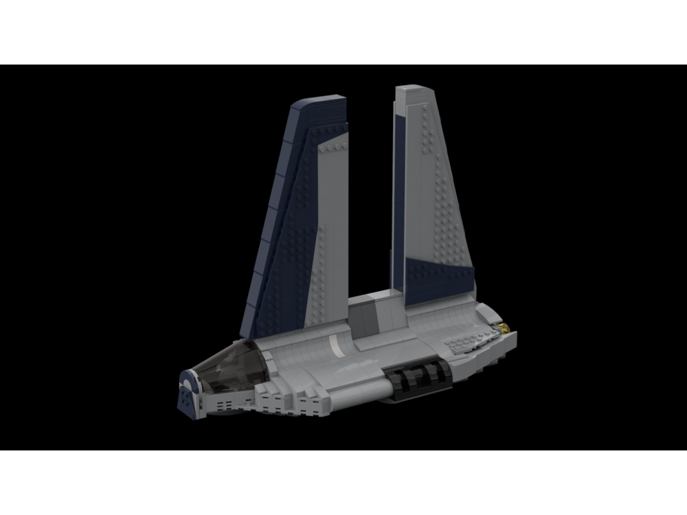 LEGO MOC Separatist Maxillipede Shuttle by RendiliBricks | Rebrickable ...