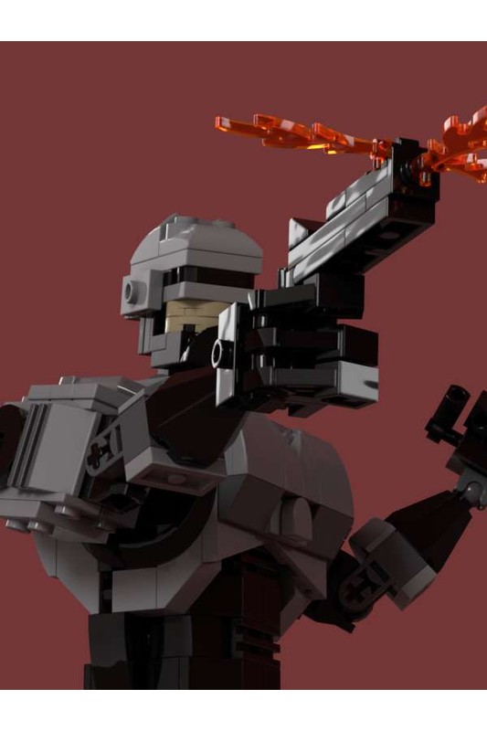 LEGO MOC Robocop (1987 movie) - Lego Edition by DoubleBU | Rebrickable ...