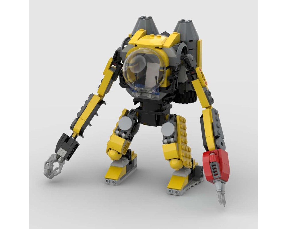LEGO MOC Mining mech by standa03 | Rebrickable - Build with LEGO