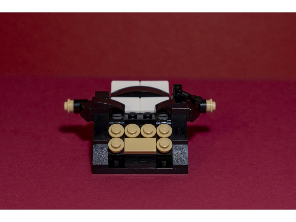LEGO MOC Typewriter by basakatu | Rebrickable - Build with LEGO