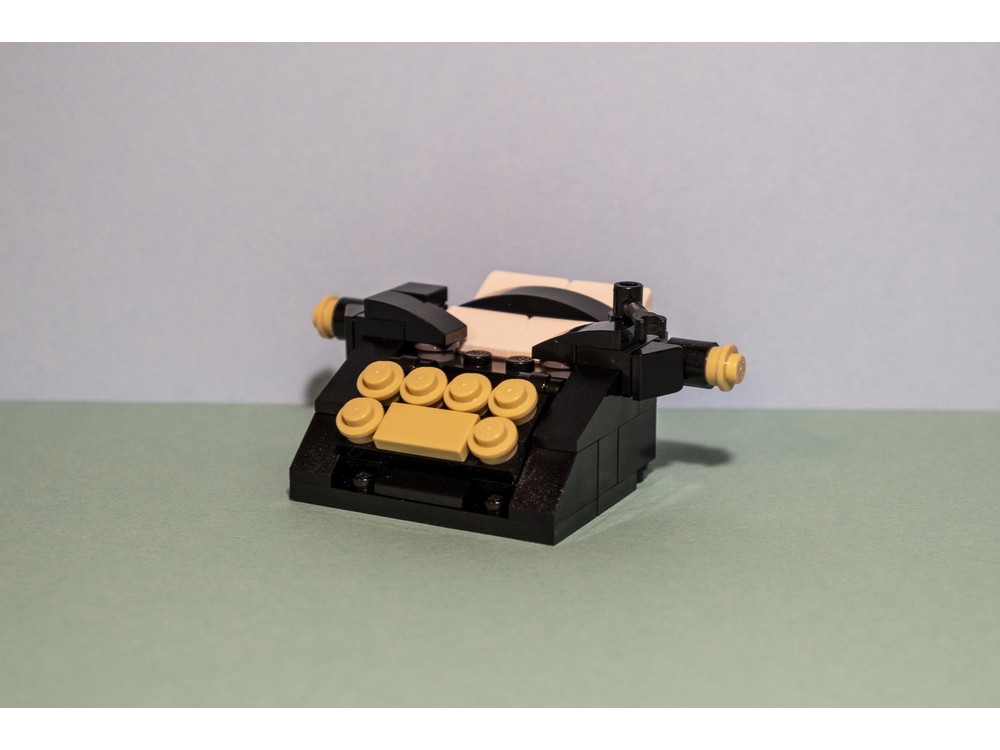 LEGO MOC Typewriter by basakatu | Rebrickable - Build with LEGO